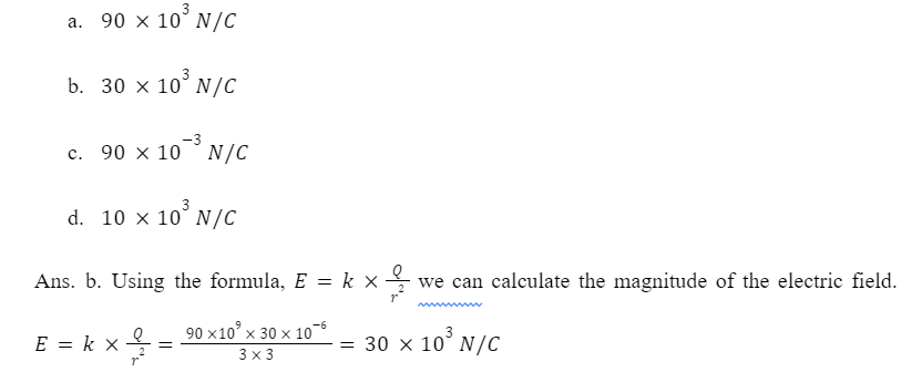 Electric Field Intensity in Physics: Definition, Types and Importance ...