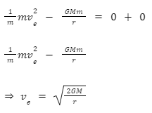 Escape and Orbital Velocity in Physics: Definition, Types and ...