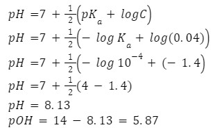 Hydrolysis of Salt of Weak Acid and Strong Base Formula | AESL