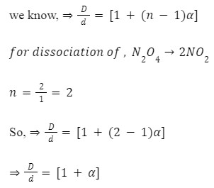 Vapour Density Definition, Formula & Degree of Dissociation | AESL
