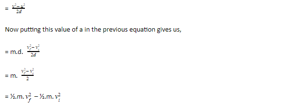 Derivation of Kinetic Energy Formula, Definition & Equation - Physics ...