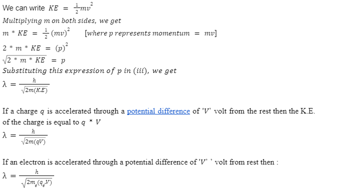 De Broglie Wavelength Derivation & Other forms - Chemistry - Aakash | AESL