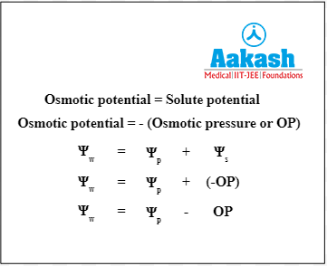 Plant Water Relations: Water Potential, Solute Potential, Pressure ...