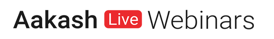 Aakash Byju's Live webinar Top Banner 16 Nov | AESL